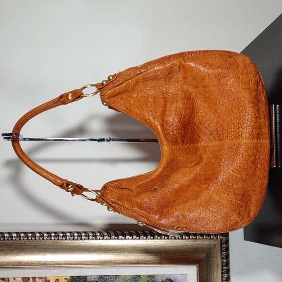 Linea Pelle Collection | Bags | Linea Pelle Collection Cognacburnt ...
